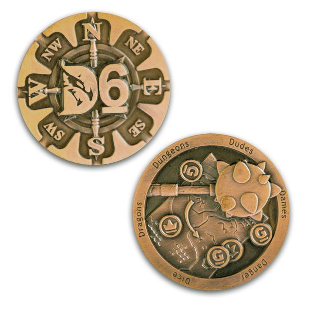 D6 - Collector's Coin| Certifiable Studios